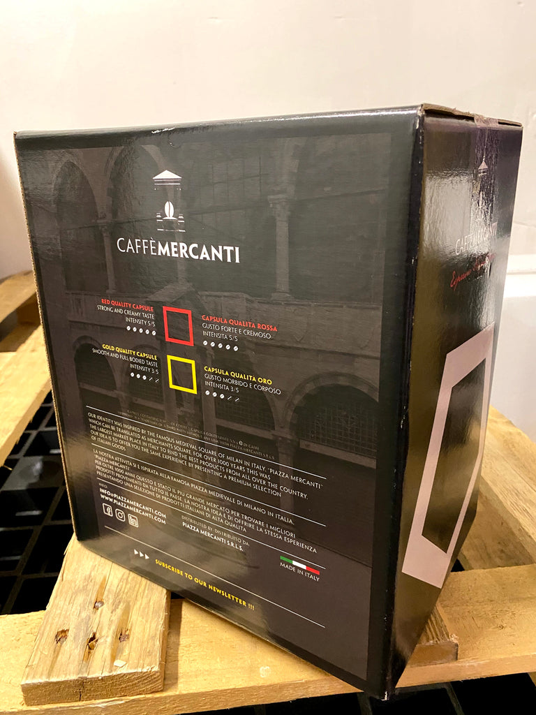 Caffe Mercanti Capsules Box – Piazza Mercanti